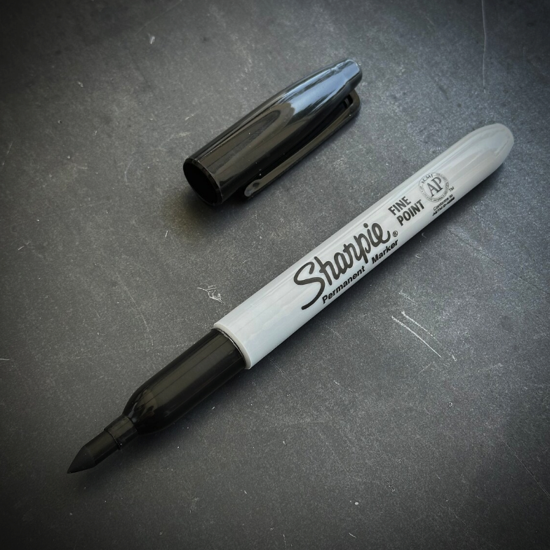 Marlin Spike - Black G10 Sharpie Pen - EDC Tool - Paracord Knot Tool | eBay