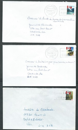 Canada - 5 covers with stamps # 2189-93 set - Klussendorf cancels | eBay