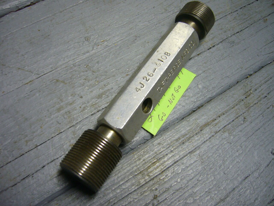 Thread Inspection Gauge 27M/M 1.5 M/M Go And Not Go With Holder | eBay