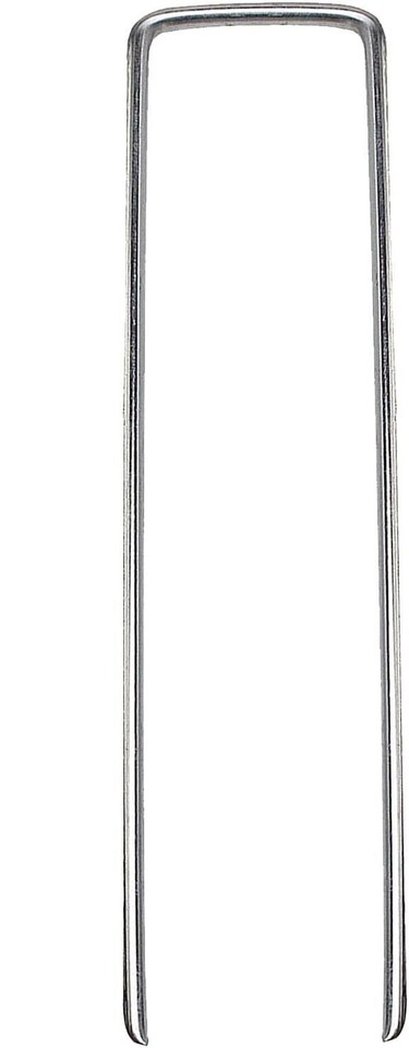 Weed Control Fabric Pegs Metal U Pins Galvanised Steel Securing ...