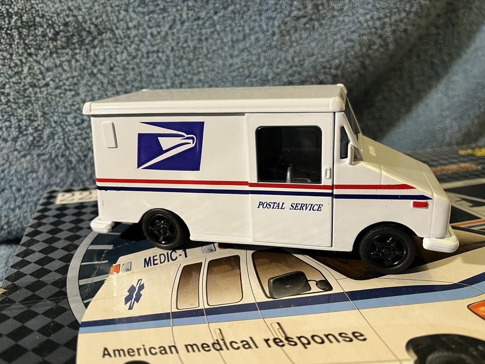 (6) USPS LLV 5 1/2" United States Postal Service Mail Diecast Toy ...