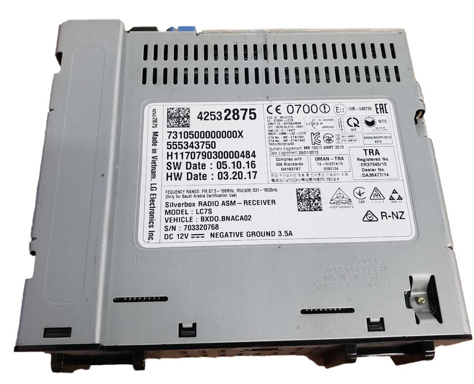 Pre Programmed 2017 - 2018 Chevrolet GMC OEM MyLink Apple CarPlay ...