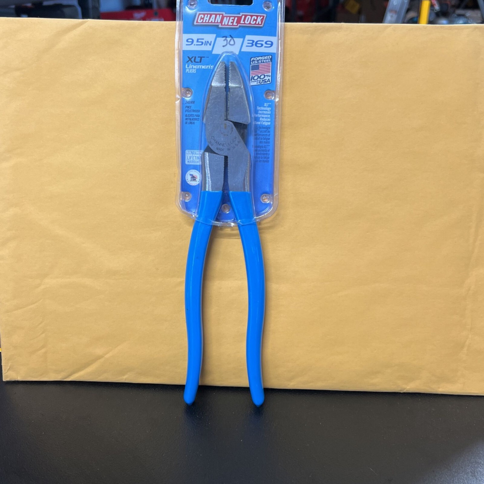 Channellock 369CRFT 9.5" HL Linemens Plier XLT Crimper Puller for sale ...