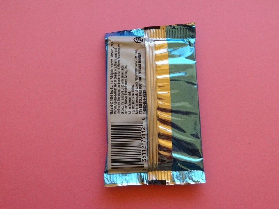 Pogs * Marvel Comics * Spider-Man Hero * Unopened Pack * 6 Caps * 1 ...