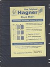 Stock Sheets 10 Pages for STAMP Single Side 6 Row Polyester Film BLACK ...
