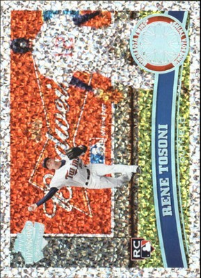 2011 Topps Update Diamond Anniversary #US177 Rene Tosoni Twins NM-MT ...