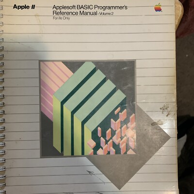 Apple IIe Applesoft BASIC Programmers Ref Manual Vol 2 030-0507-A ...