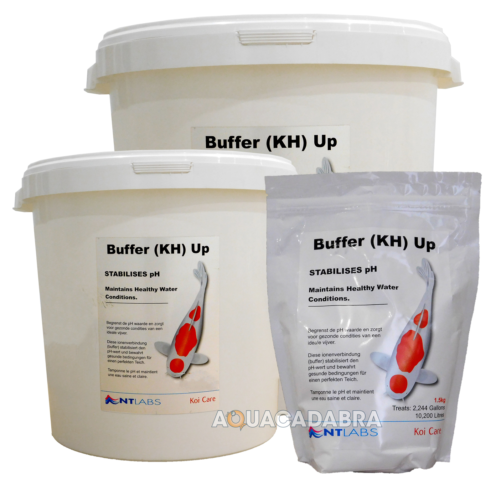 NT Labs Buffer KH Up Increase Koi Pond Water Level Stable PH Buff 1.5kg ...