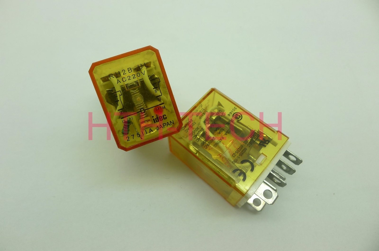 RH2B-UL AC220V Intermediate Relay 10A 240VAC 8 Pins x 1pc | eBay