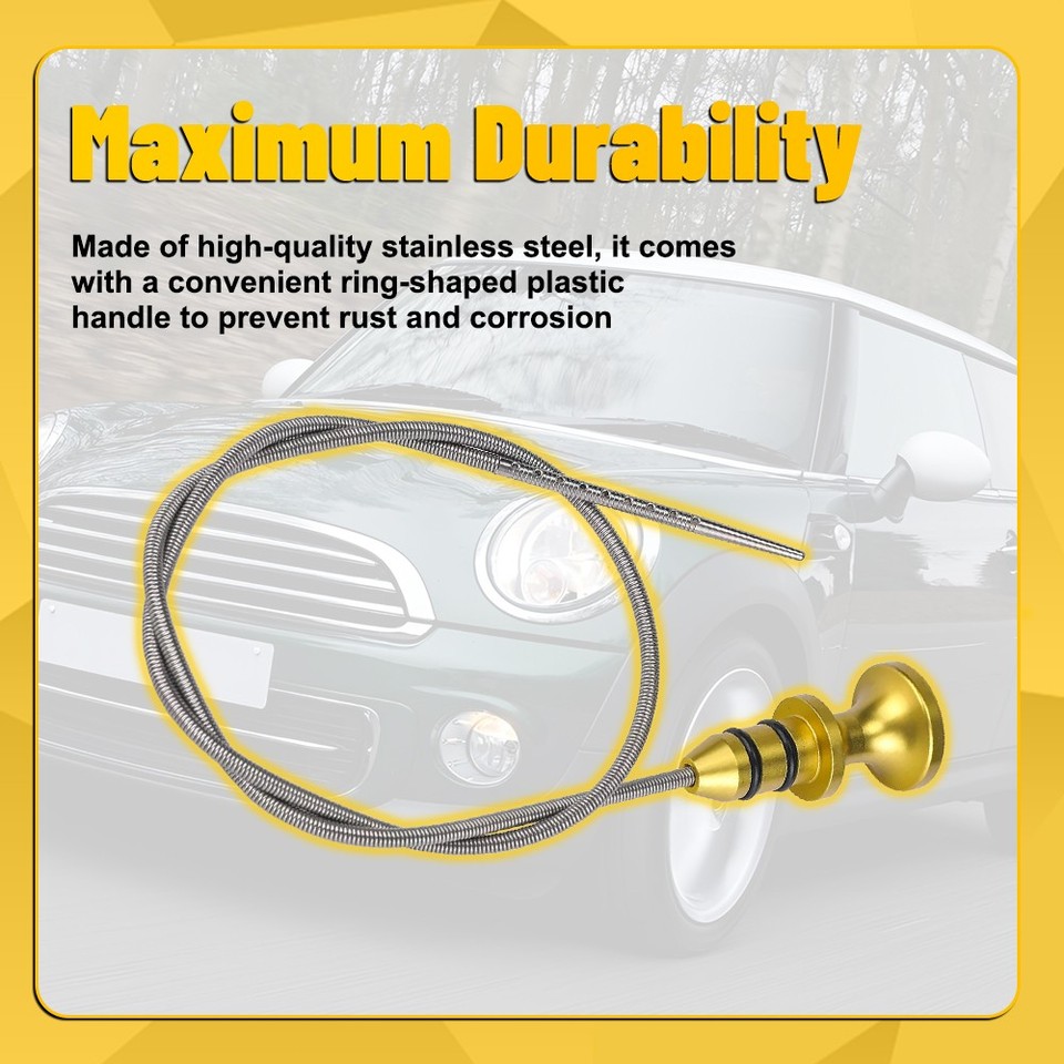 2X Engine Oil Level Dipstick For Mini Cooper R55 R56 R57 R58 R60 R61 ...