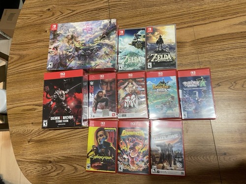 Switch 2 Game Bundle 11 Games, Complete, Collectors Editions | eBay