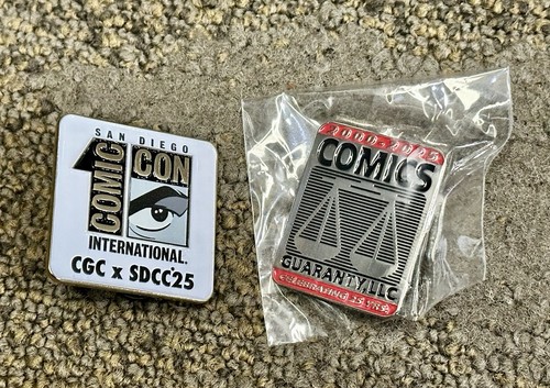 CGC X SDCC 2025 Rare pins! | eBay