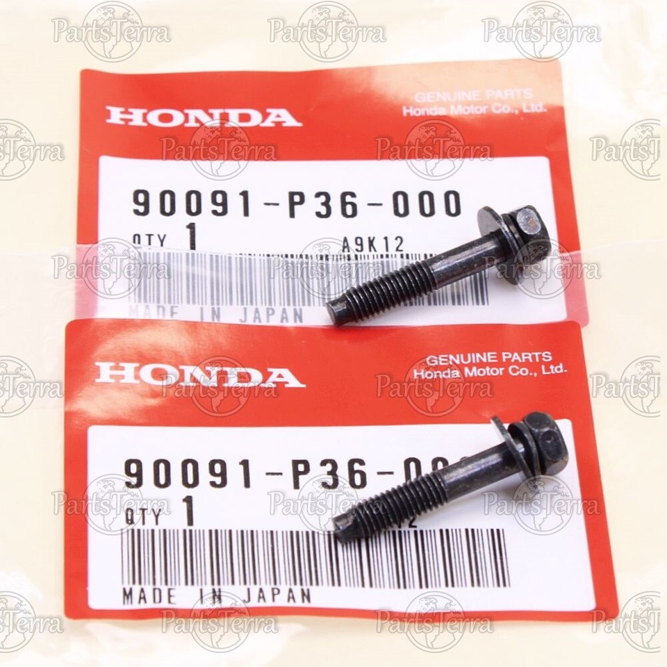 TWO Genuine Honda Acura Engine Air Filter Box Cover Screw Bolts 5x28 ...