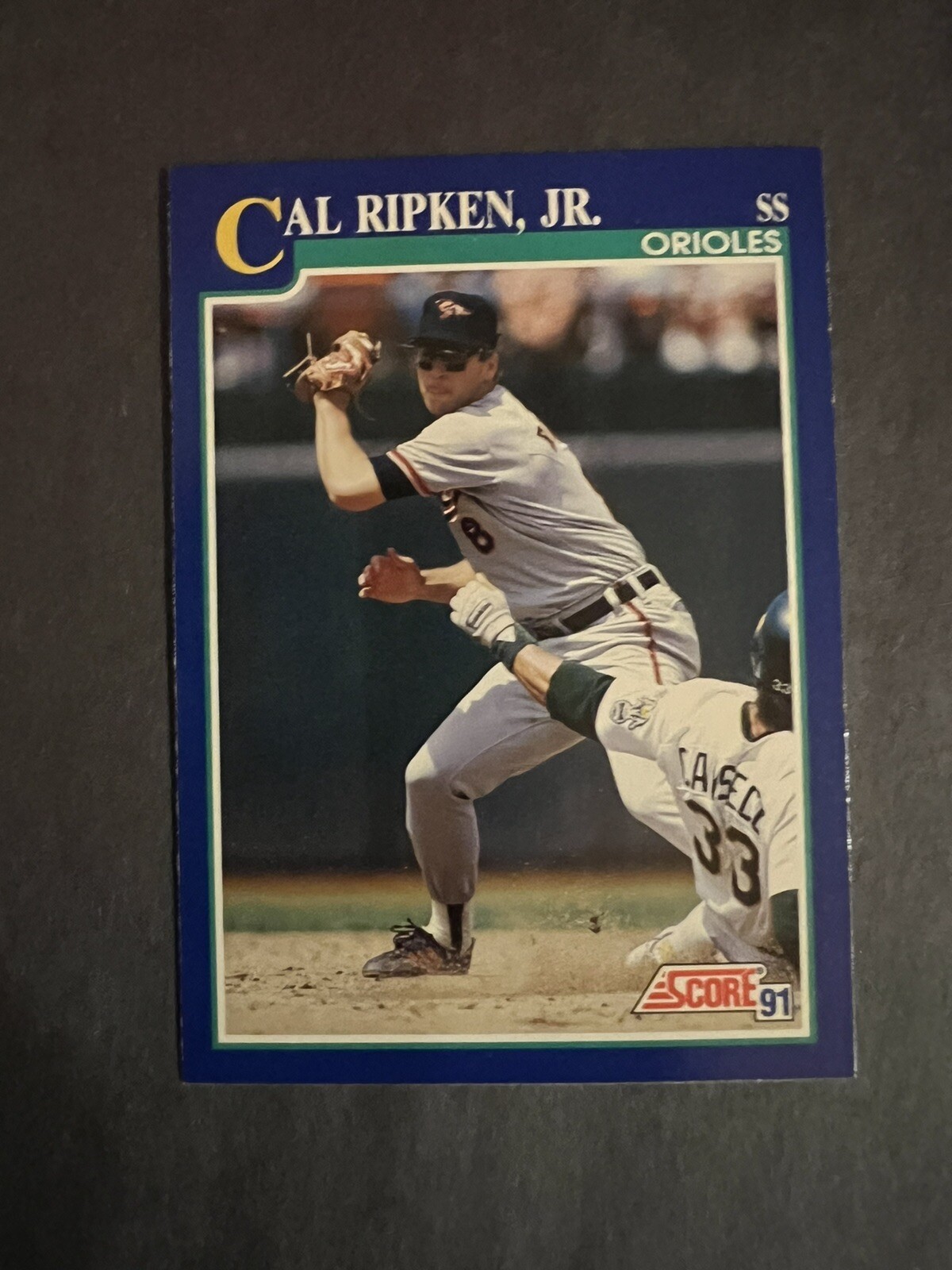 Cal Ripken, Jr. 1991 Score #95 Baltimore Orioles FREE SHIPPING | eBay