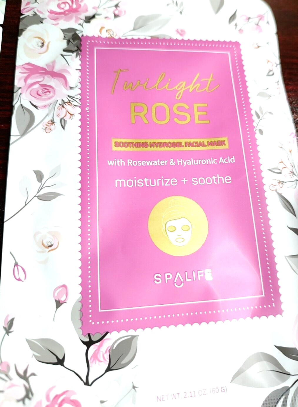 SpaLife Skincare Set Sleep Face Hand Feet Masks Moonlit Garden Evening ...