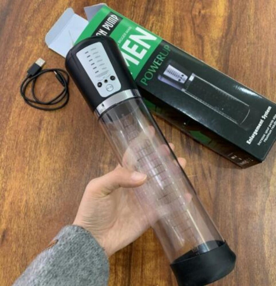 Vacuum Penis Pump for Male ED Enhancement Erectile Enlargement Penis ...