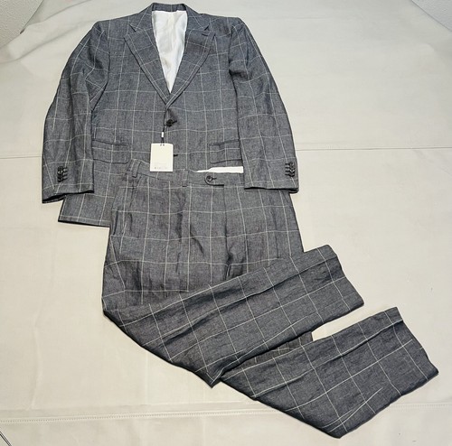 New Suitsupply Pure Linen Lanificio Fratelli Lazio Blazer/Pant Suit ...