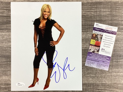 (SSG) Singer, Rapper, Actress EVE Signed 8X10 Color Photo "Barbershop ...