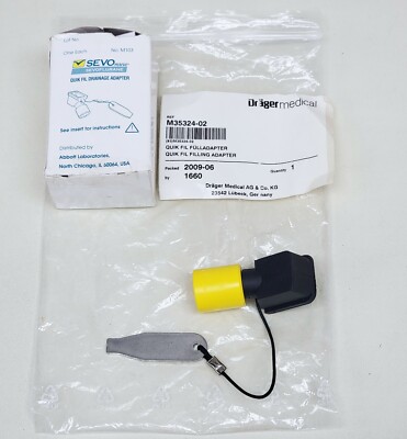 New - Abbott / Drager M35324-02 Sevo, Sevoflurane Quik Fil Filling ...