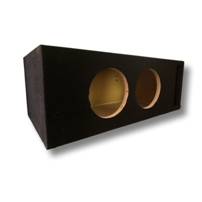 Dual 6.5 Subwoofer Ported Enclosure Box | eBay
