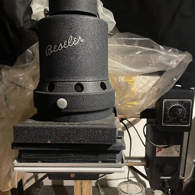 photo enlarger 4x5 Beseler CB7 photo Enlarger with stand in working ...
