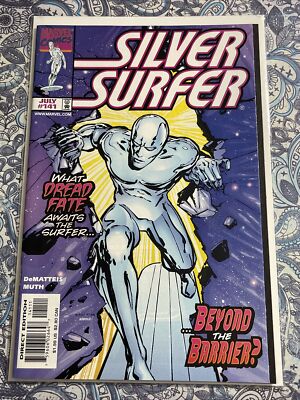 SILVER SURFER #141 JOHN MUTH COVER 1998 MARVEL COMICS fantastic four ...