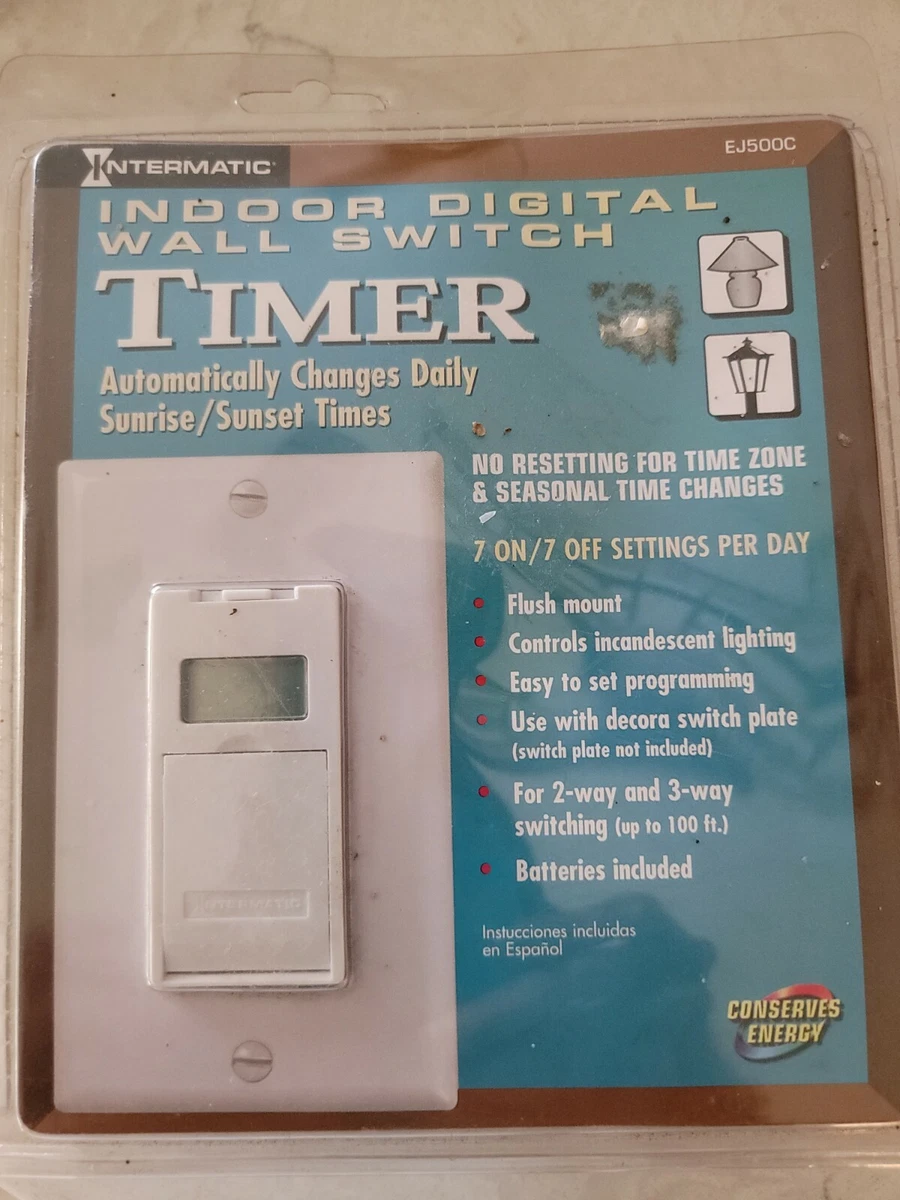 How To Set Up Intermatic Light Switch Timer | Shelly Lighting