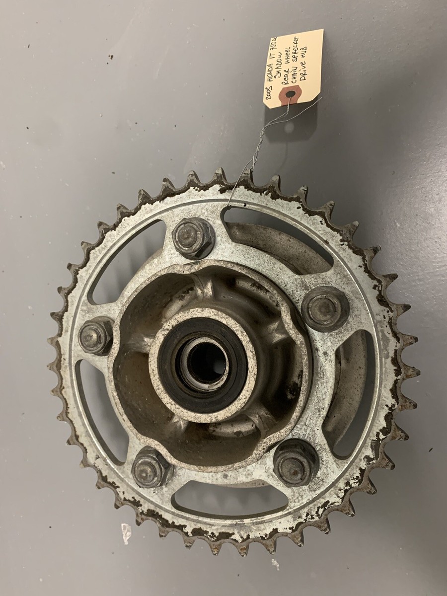 2003 Honda Shadow Ace Chain Honda Shadow Spirit VT750DC (Chain) Rear