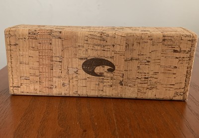 Costa Del Mar Sunglass Case Cork Brown Hard Shell | eBay