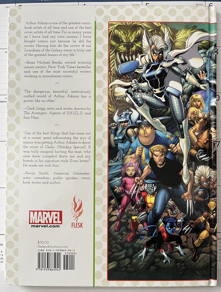 Marvel Art of Arthur Adams Hardcover Flesk Publishing | eBay