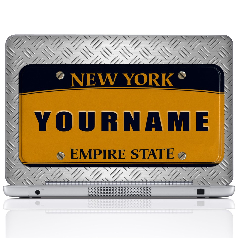 Unique Laptop Notebook Skin Sticker w. Customized Name For DELL HP ASUS ...