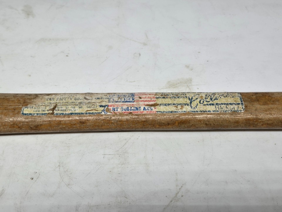 Vintage Collins Cruiser Axe * Original Handle * Paper Label * Made in ...