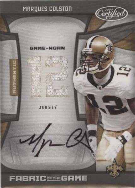 2009 Certified - Fabric of the Game Die-Cut Jersey Number Signatures ...