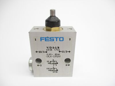 FESTO V/O-3-1/8 4938 -14.4-120PSI NSNP | eBay
