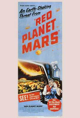 RED PLANET MARS Movie POSTER 27x40 B Peter Graves Andrea King Herbert ...