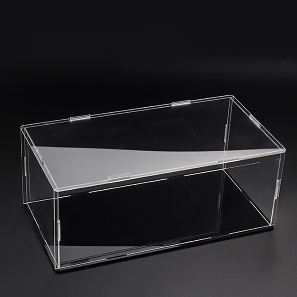 1X(1 Transparent Display Cabinet Suitable for 1:18 Die-Cast Model Toy ...