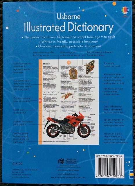 Usborne Illustrated Dictionary (illustrated Dictionaries) by Frith for ...