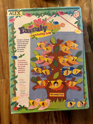 Alex Toys My Family Tree Activity Kit ages 6 + Kids Arts Crafts ...