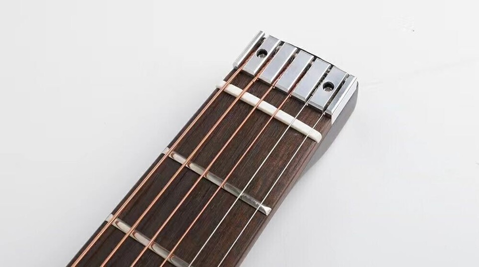 Ultra Short Scale Length electric acoustic travel guitar headless ...
