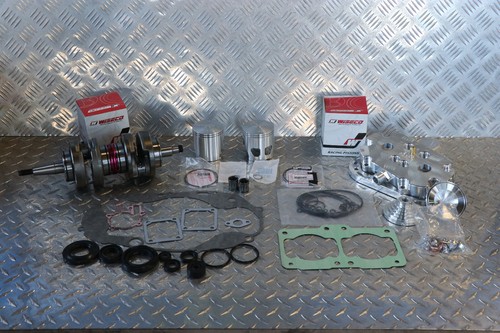 BANSHEE ENGINE REBUILD KIT CRANK PISTONS SEALS GASKETS 65.25 BILLET ...