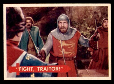 1957 Topps Robin Hood #58 Fight Traitor EX/MT | eBay