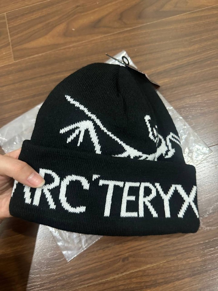 Arc'teryx Bird Head Toque Beanie Orca Black – Wool Winter Hat Unisex ...