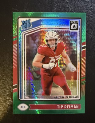 2024 Panini Donruss Optic - Rated Rookie Tip Reiman #292 Green Hyper ...