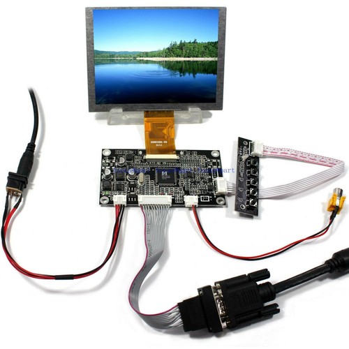 VGA AV Controller Board +5" ZJ050NA-08C Replcace 640x480 LCD Screen | eBay