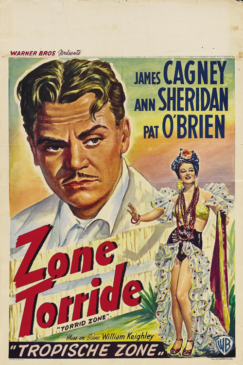 Torrid Zone (1940) Ann Sheridan James Cagney movie poster print | eBay