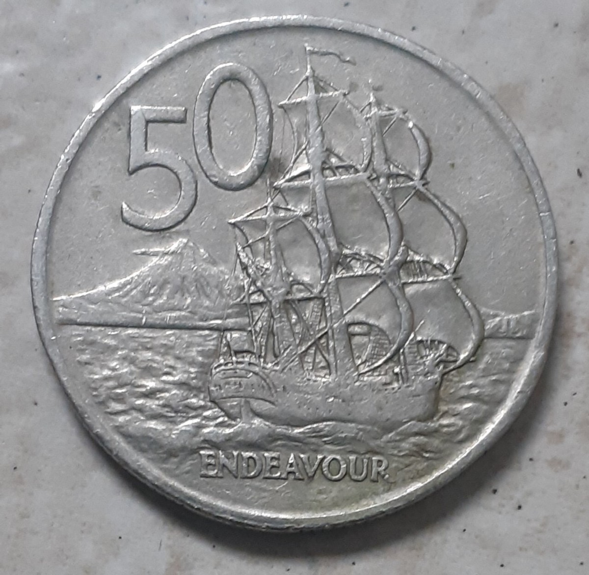 50 Cent Piece This Gold Plated 50c Coin Was Part Of The Five Coin Mint