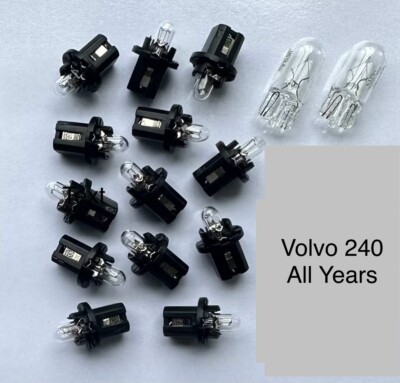 Volvo 264/265 (All Years) Instrument Cluster Bulb Set (15 Bulbs) | eBay