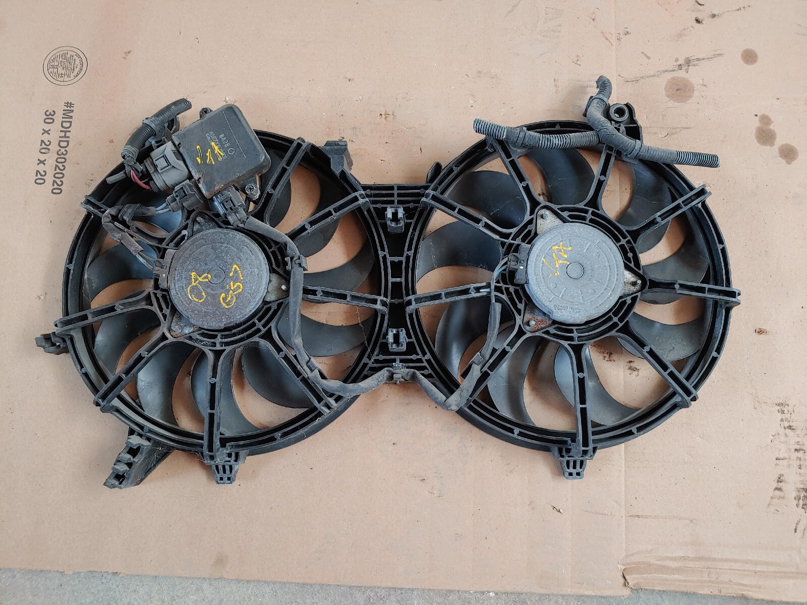 2008-2013 Infiniti G37 370z Coupe Radiator Fan Assembly OEM | eBay