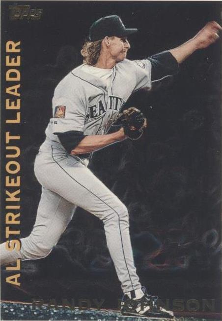 1995 Topps - League Leaders Randy Johnson #LL46 for sale online | eBay