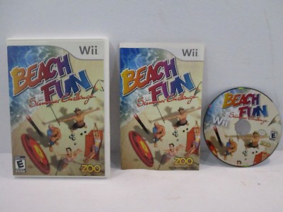 Beach Fun: Summer Challenge (Nintendo Wii, 2010) 815315001754| eBay